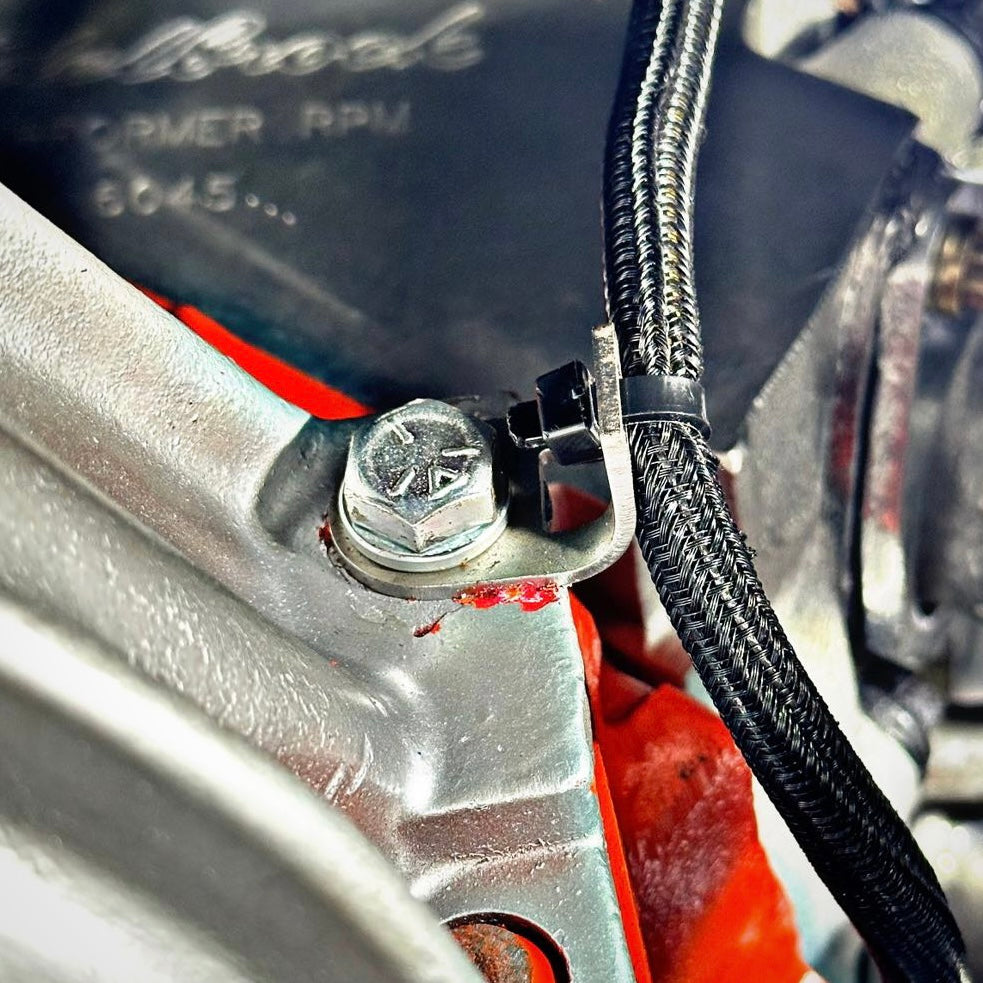 Stainless Steel Bolt On Zip Tie Tab/Cable Tie Tab - 50 Pack – TMR Customs