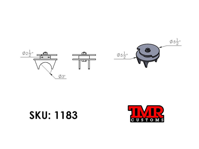 Coil Spring Buckets/Mounts - Axle Mounted – TMR Customs