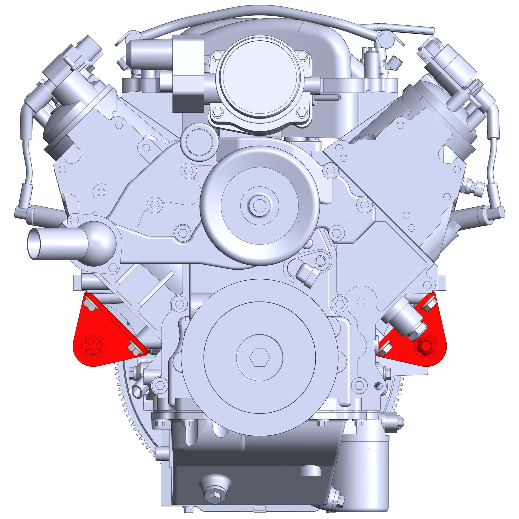 LS Motor Mount Kit - Universal – TMR Customs