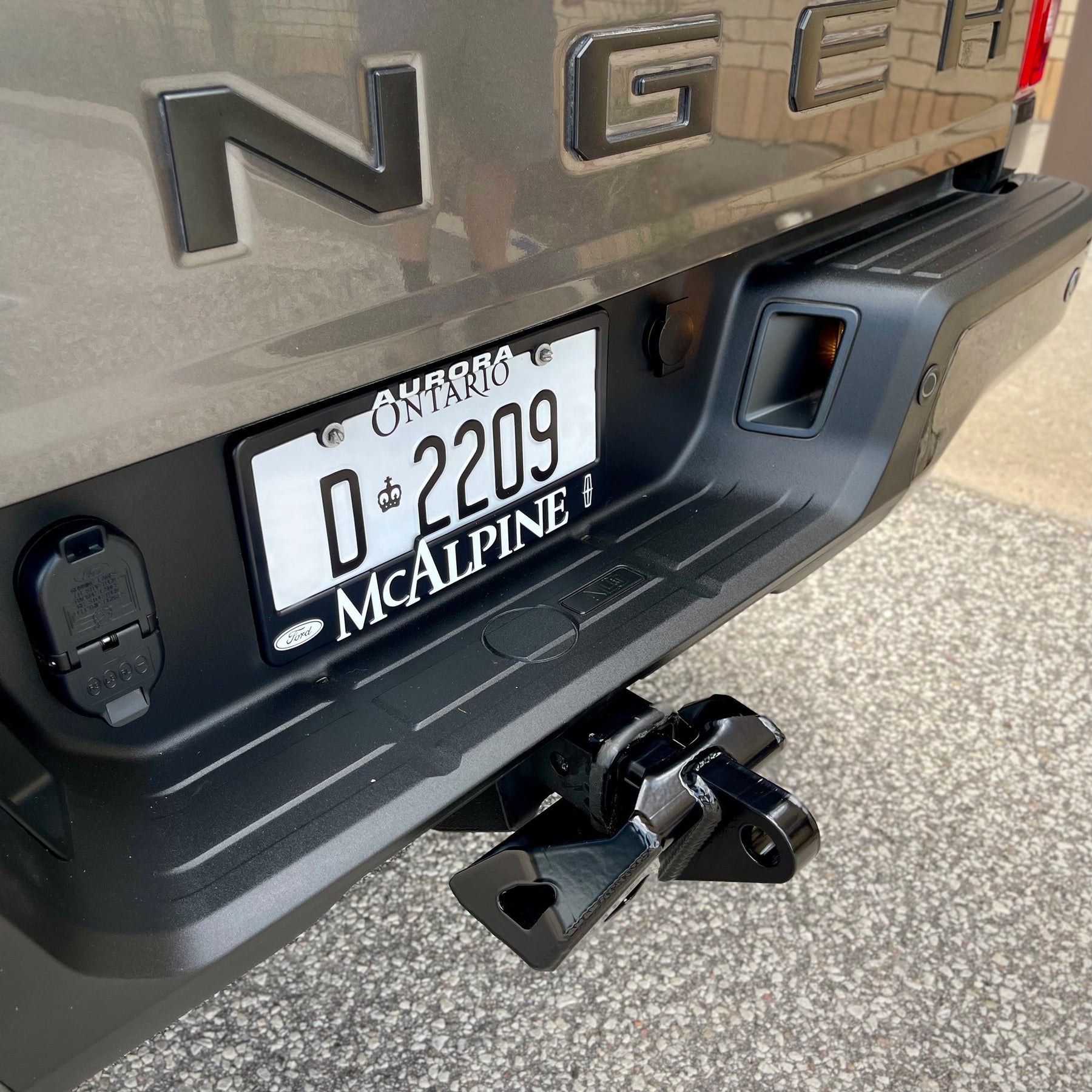 FORD RANGER Trailer Hitch Skid Plate – TMR Customs