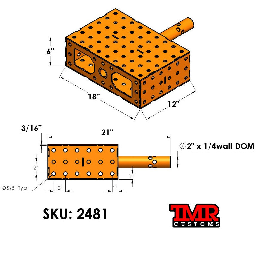 The Pitbull Receiver & Welding Fabrication Table – TMR Customs