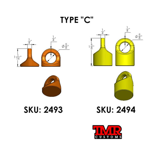 Weld On Eyelet - Type C – TMR Customs