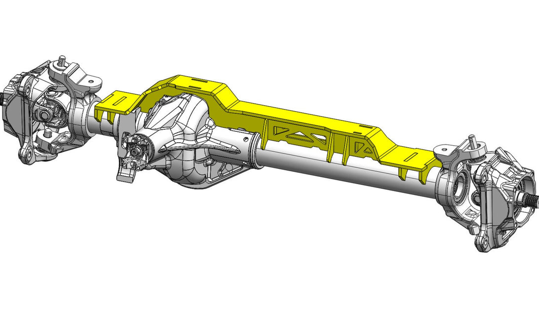05+ Dana 60 LOW PROFILE FULL WIDTH Truss Kit - FITS '05-'CURRENT FORD ...