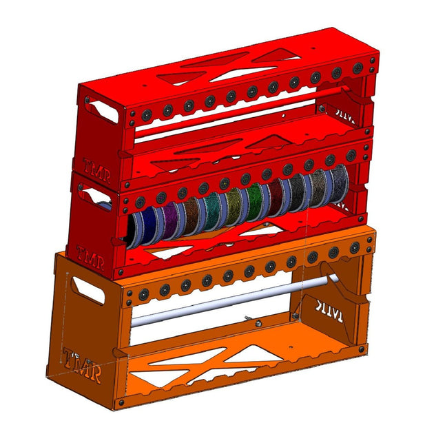 Compact Wire Spool Organizer Rack – TMR Customs