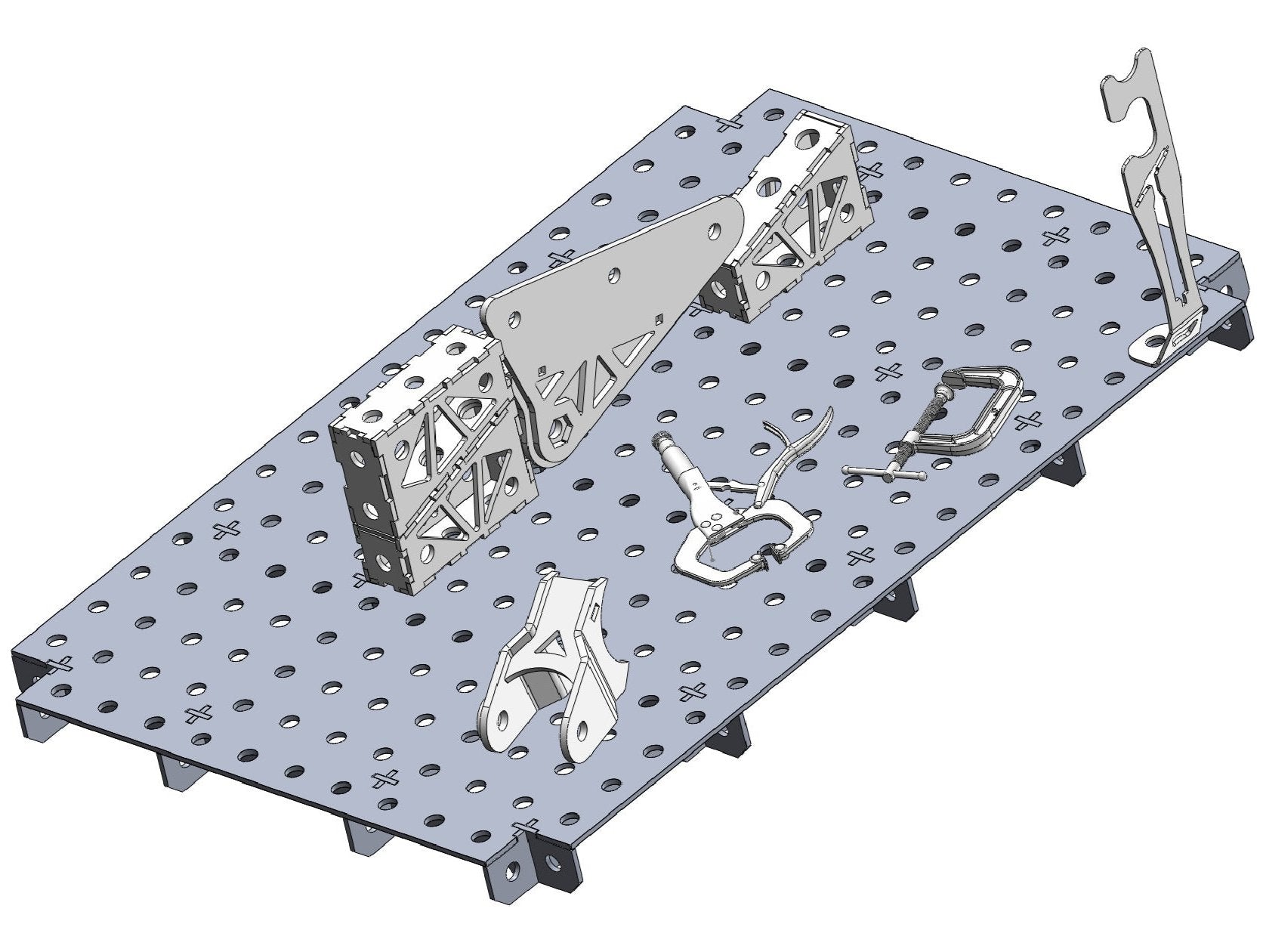 Benchtop Welding & Fixture Table - 2' x 3' – TMR Customs