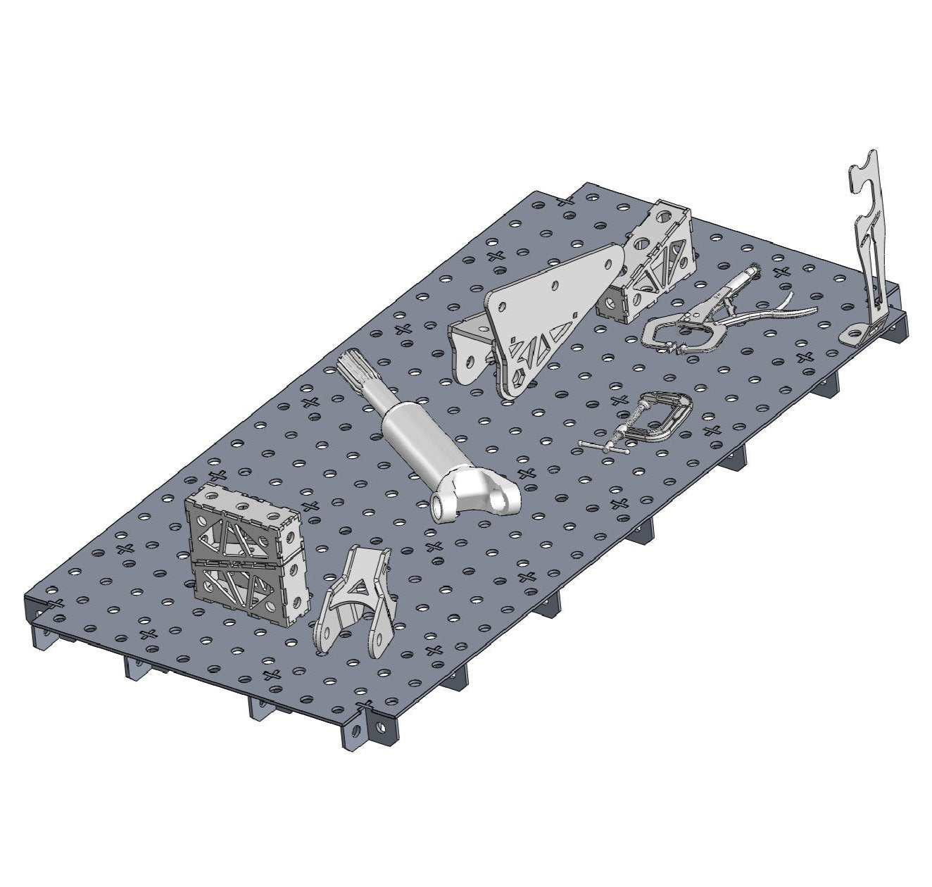 Benchtop Welding & Fixture Table - 2' x 4' – TMR Customs