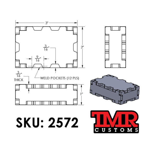 123 Blocks for Fabricators - Solid – TMR Customs