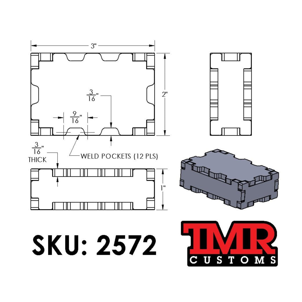 123 Blocks for Fabricators - Solid – TMR Customs