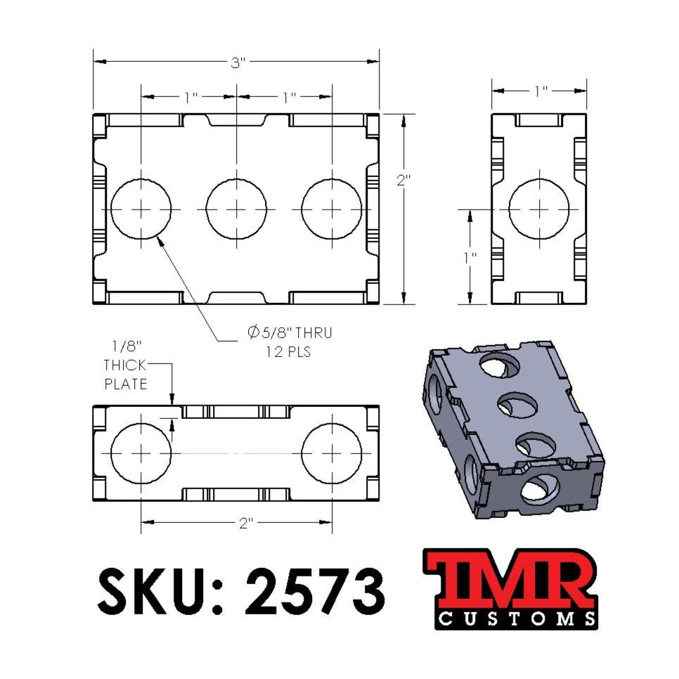 123 Blocks for Fabricators - 5/8" (16mm) Tooling – TMR Customs