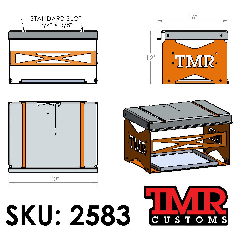 TMR Portaband Stand – Benchtop Table – TMR Customs