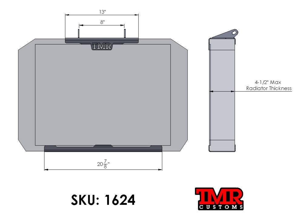 Universal Radiator Mount – TMR Customs