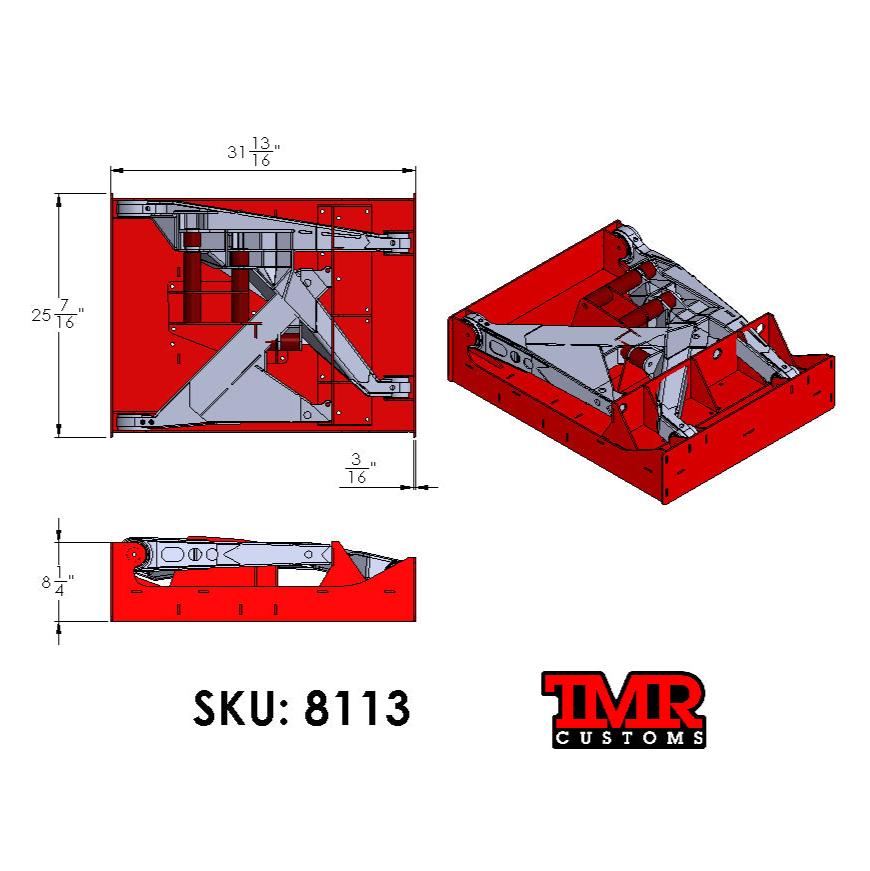IFS Front A-Arm Welding Fixture for "The Paradigm" Chassis – TMR Customs