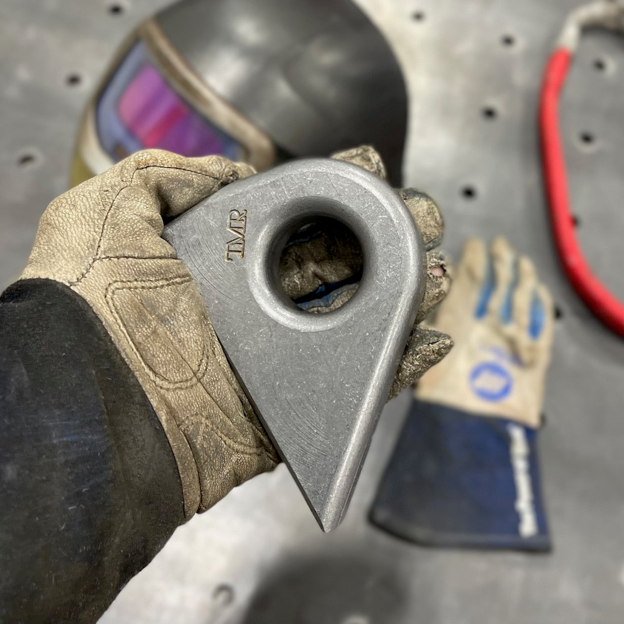 Soft Shackle Weld On D-Ring/Shackle Mounts - Offset – TMR Customs