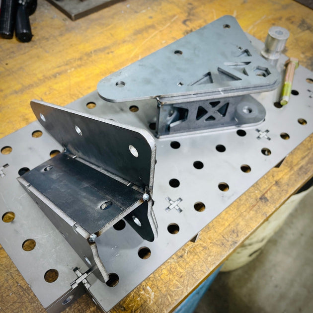 Universal DIY Traction Bar Brackets - Frame Mount – TMR Customs