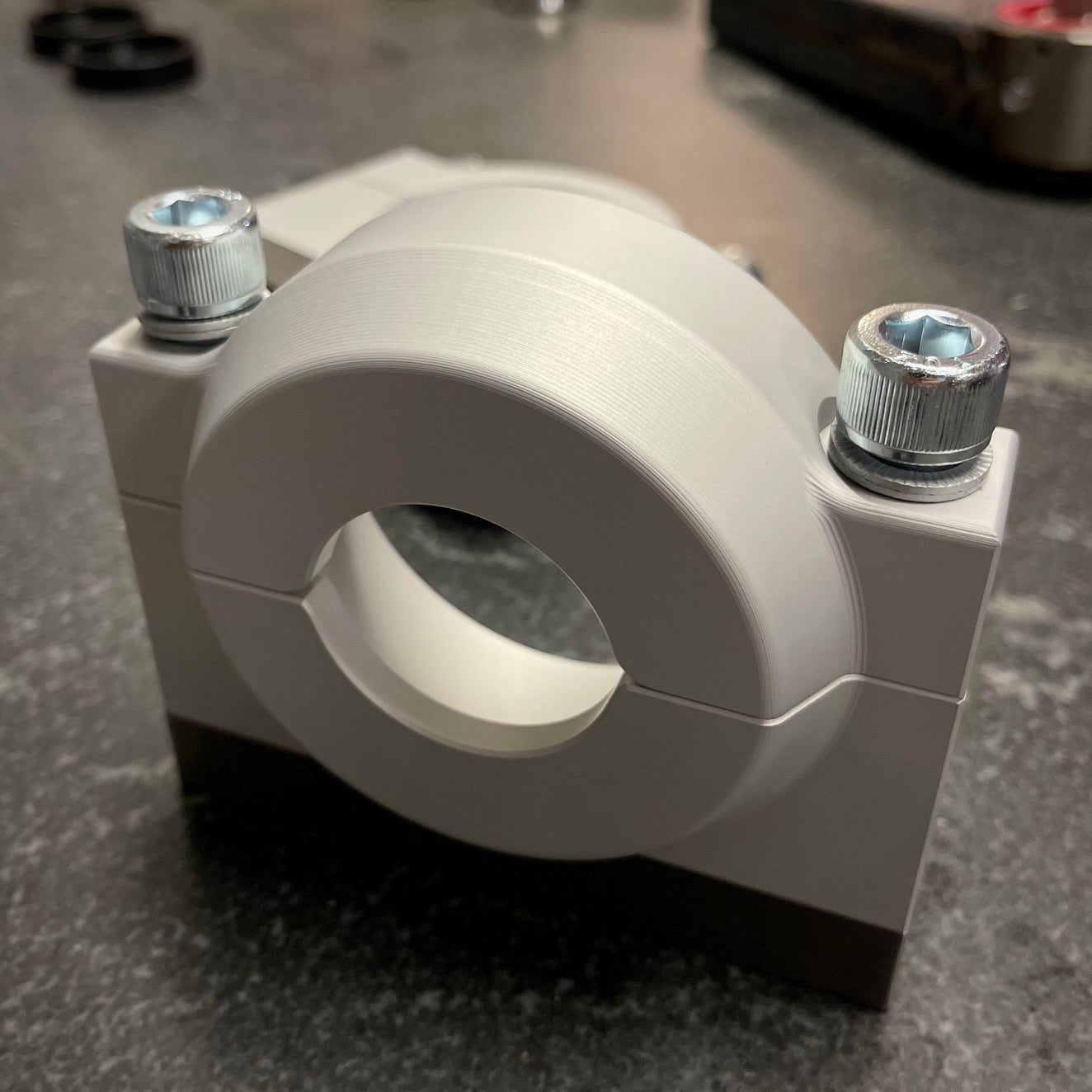 Double Ended Steering Cylinder Capture Clamps – TMR Customs