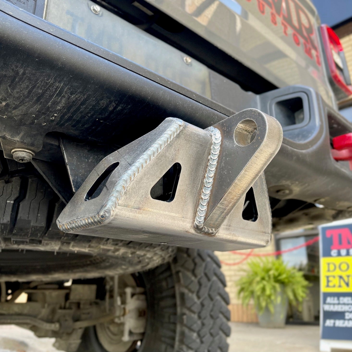 JEEP Trailer Hitch Skid Plate – TMR Customs