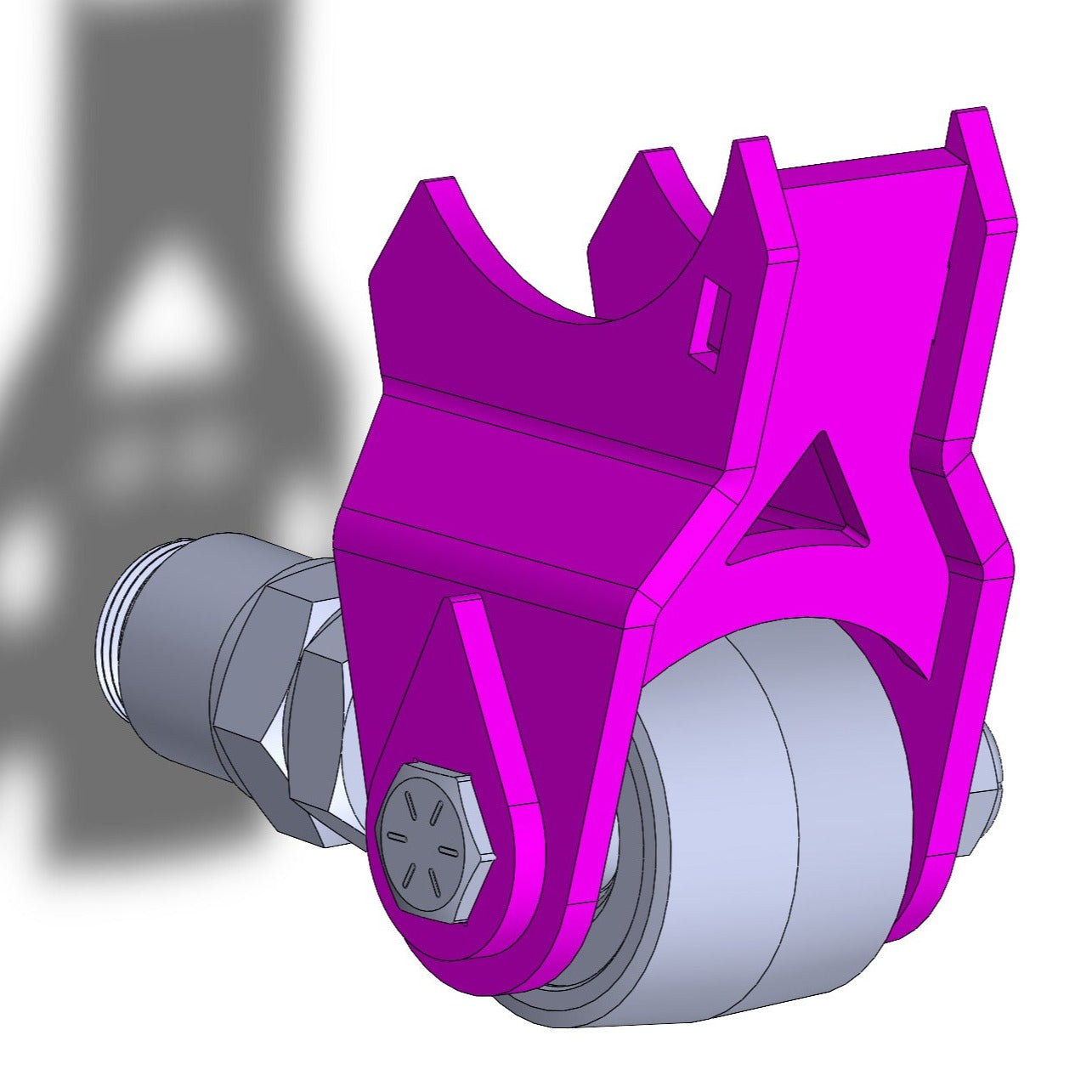 Universal DIY Traction Bar Brackets - Axle Mount (3.5" Tube) – TMR Customs