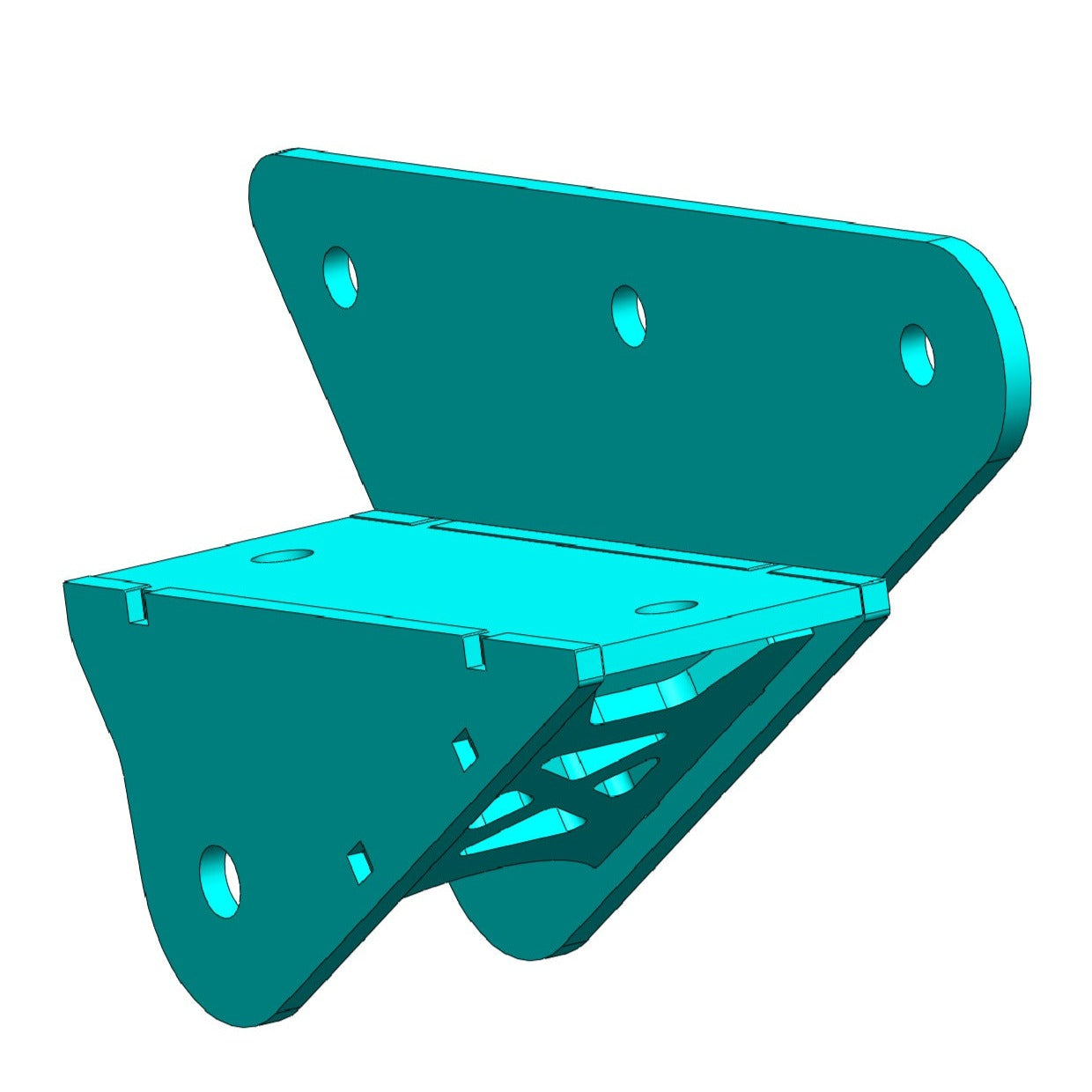 Universal DIY Traction Bar Brackets - Frame Mount – TMR Customs