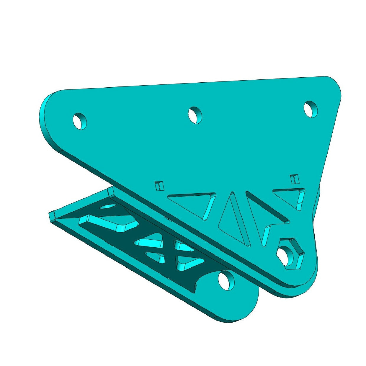 Universal DIY Traction Bar Brackets - Frame Mount – TMR Customs