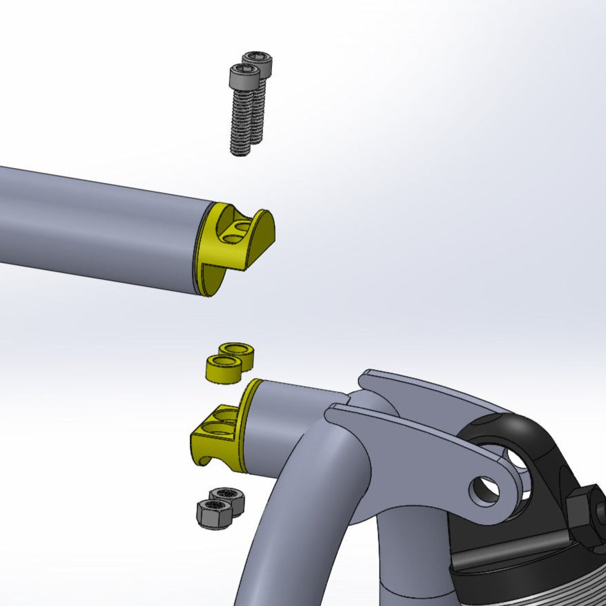 "Stubby" Tube Connector – TMR Customs