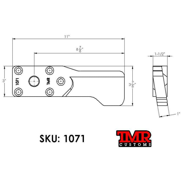 Dana 60 Double Shear High Steer Arm - KING PIN – TMR Customs