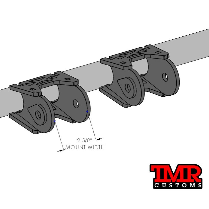 2-5/8" Width Chassis Link Bracket - Jeep Chassis Link Bracket 2-5/8 ...