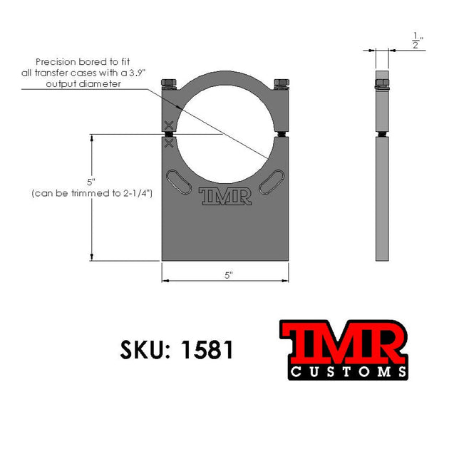 ATLAS Transfer Case Support/Ring KIT - TMR Customs