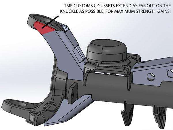 Custom Gussets - Roll Cage Accessories - TMR Customs