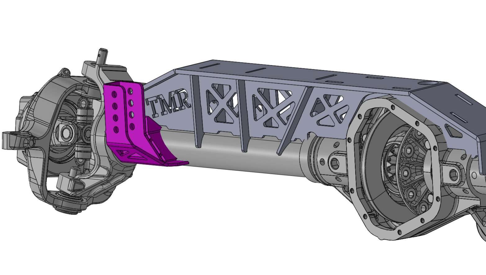 Adjustable Track Bar Bracket - Axle Mount – TMR Customs