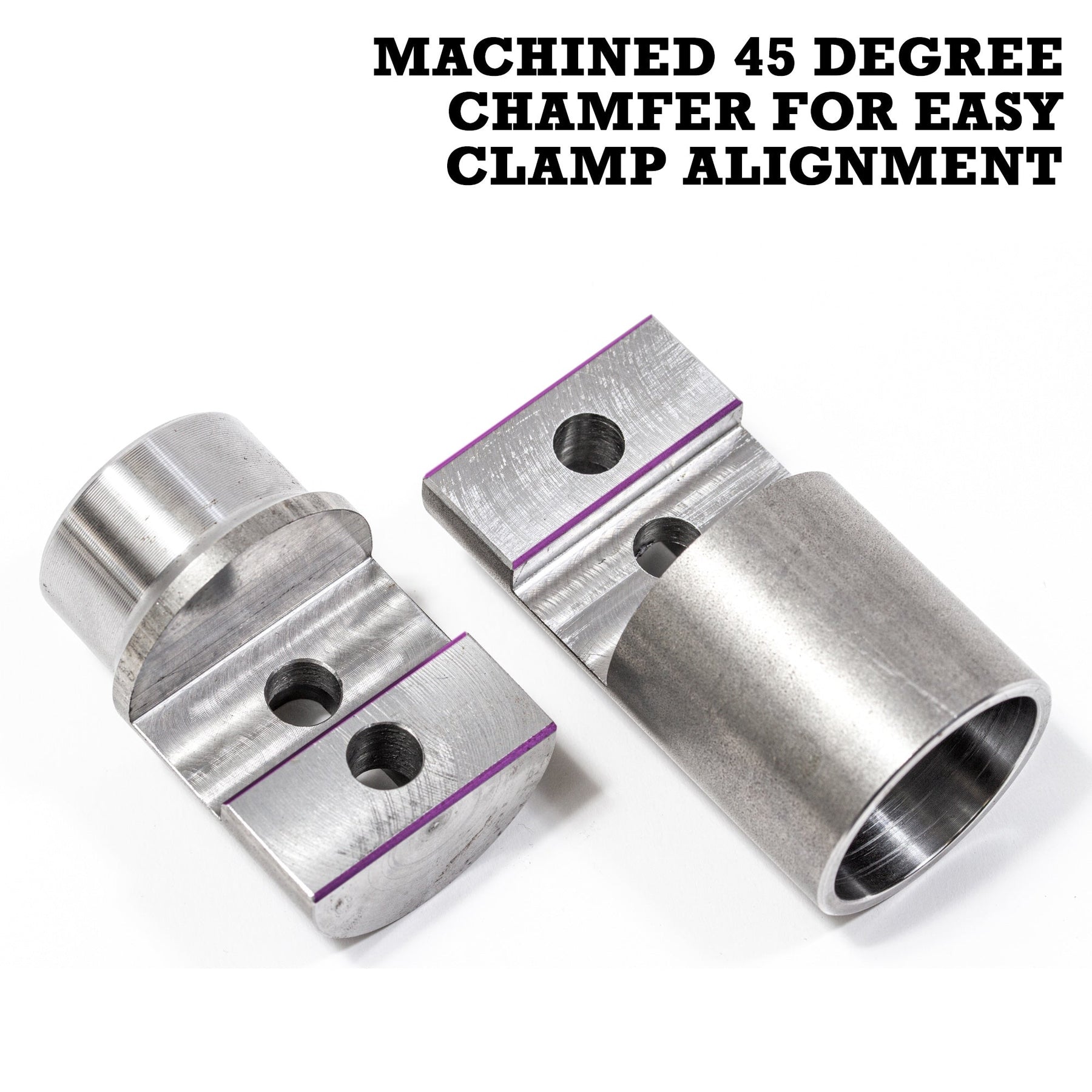 Notch Ready Interlocking ID Tube Clamp - Round – TMR Customs