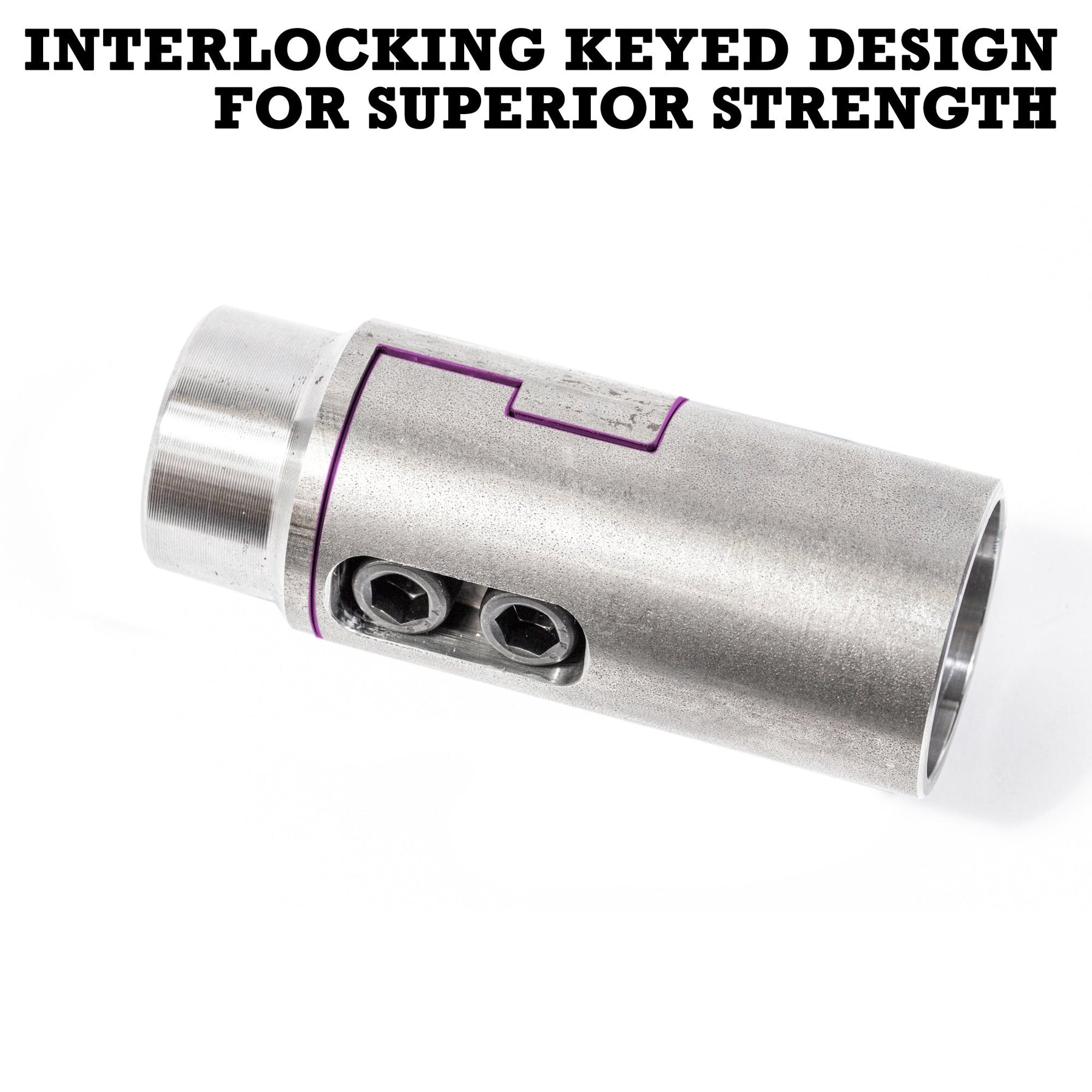 Notch Ready Interlocking ID Tube Clamp - Round – TMR Customs