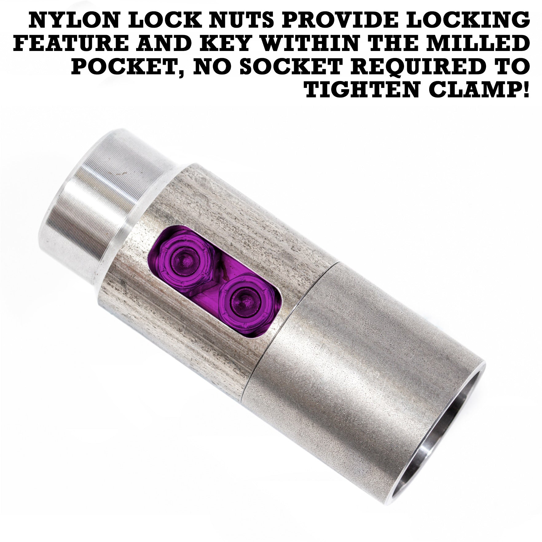 Notch Ready Interlocking ID Tube Clamp - Round – TMR Customs