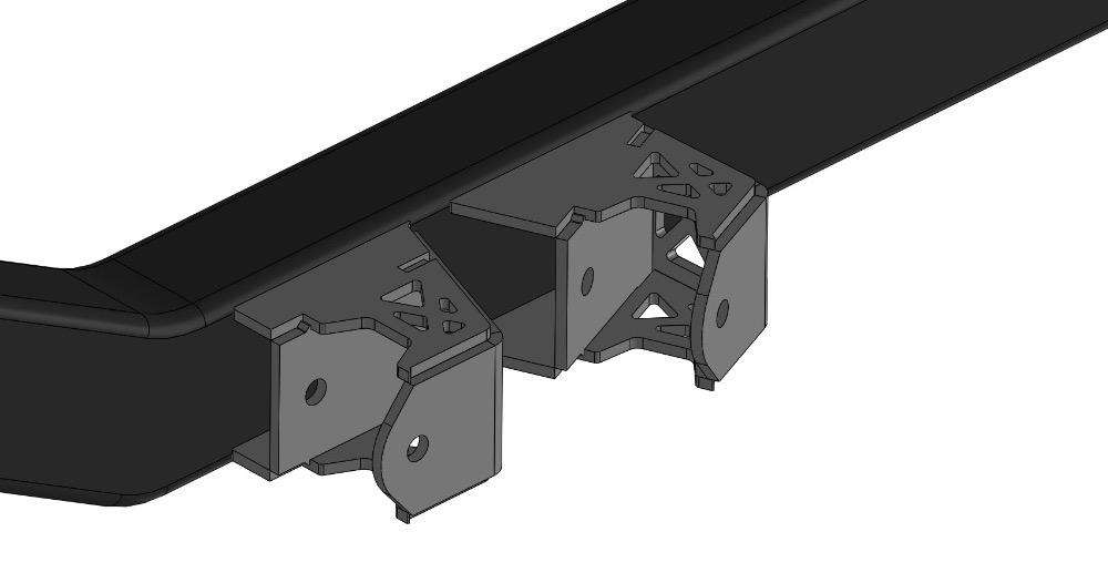 Frame Mount Upper Link Bracket (0 or 22 degree offset) – TMR Customs