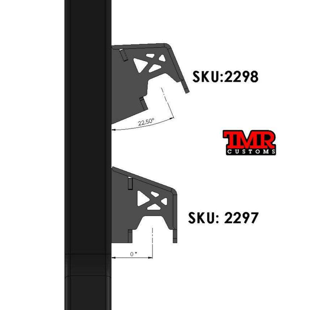 Frame Mount Upper Link Bracket (0 or 22 degree offset) – TMR Customs