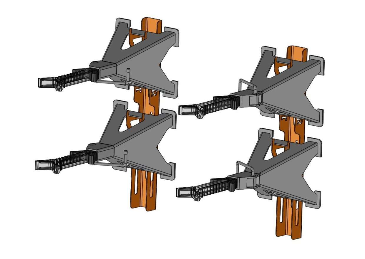 LARGE Jack Stand Storage Rack - PAIR – TMR Customs
