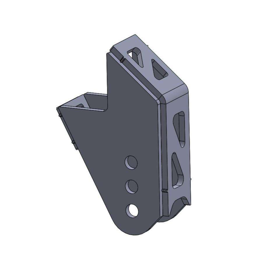 Adjustable Track Bar Bracket - Frame Mount – TMR Customs