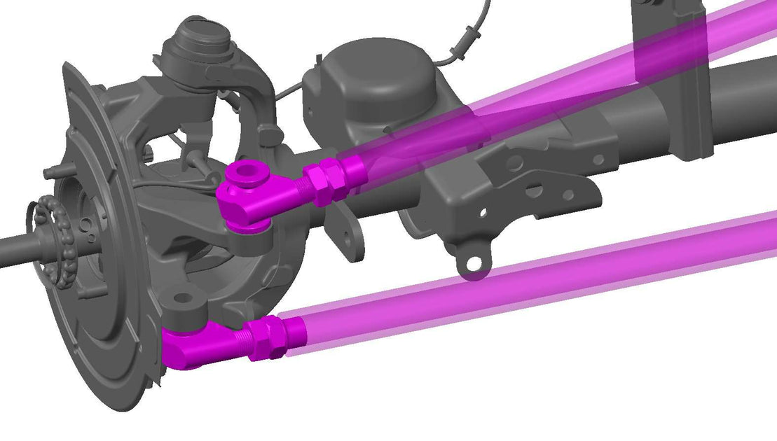 Offset Steering Kit – TMR Customs