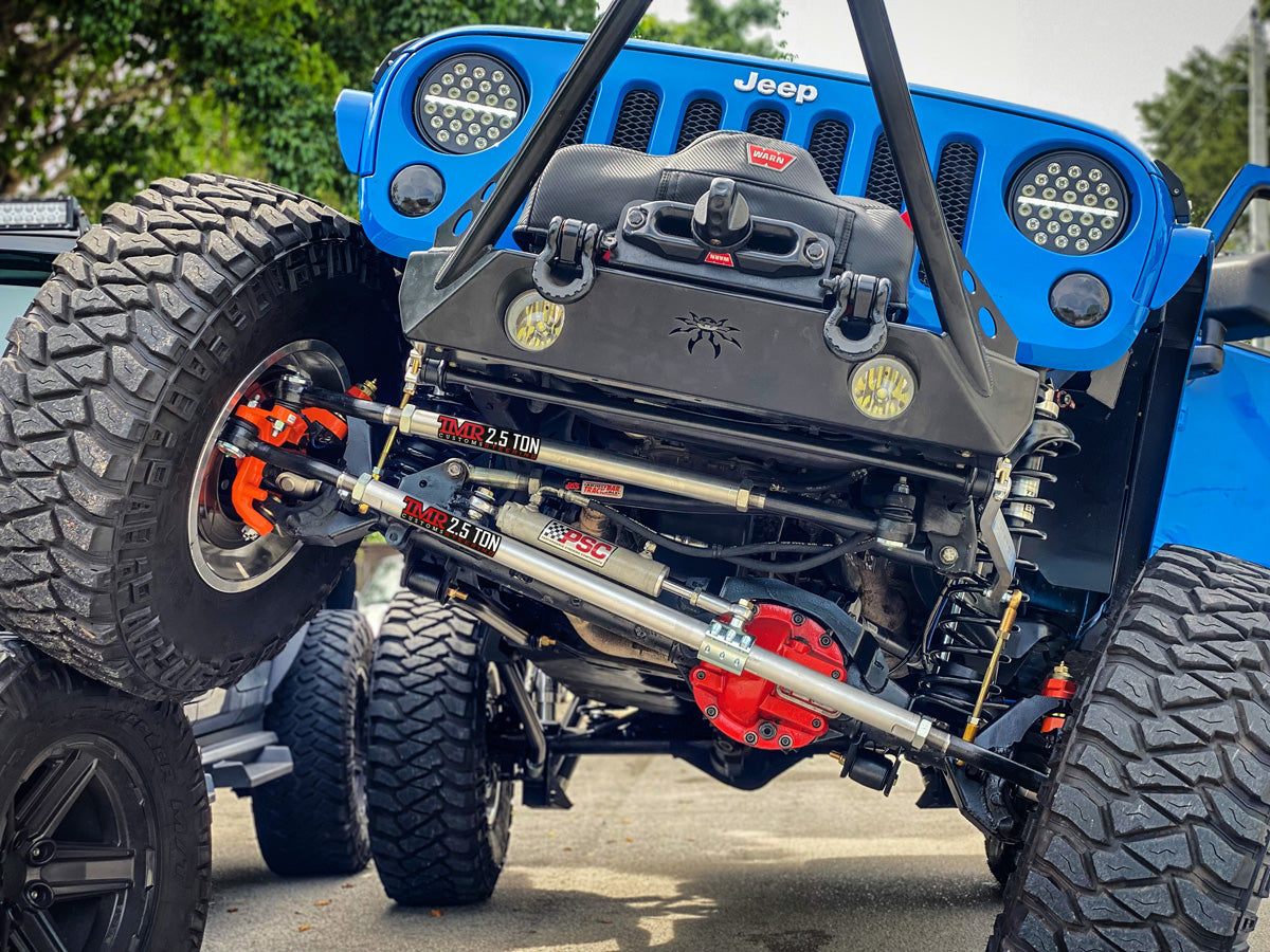 2.5 TON Jeep JK Steering Kit 7075 ALUMINUM - TMR Customs