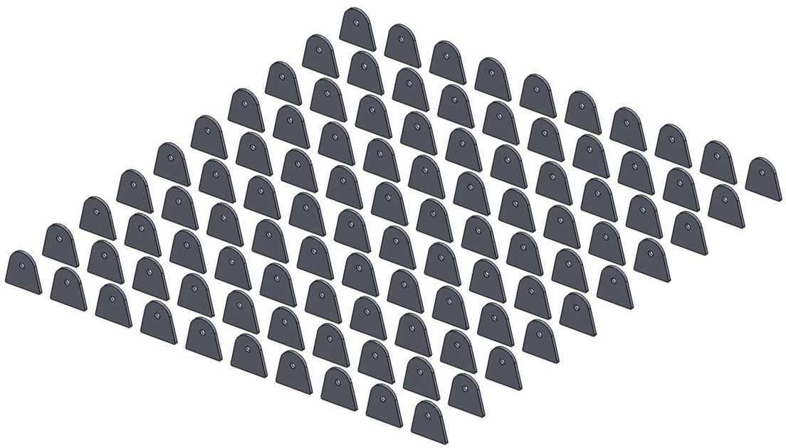 BULK PACK - Flat Trick Tabs – TMR Customs