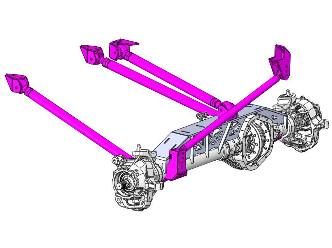 4 Link Suspension Kit - 4 Link Rear Suspension – TMR Customs