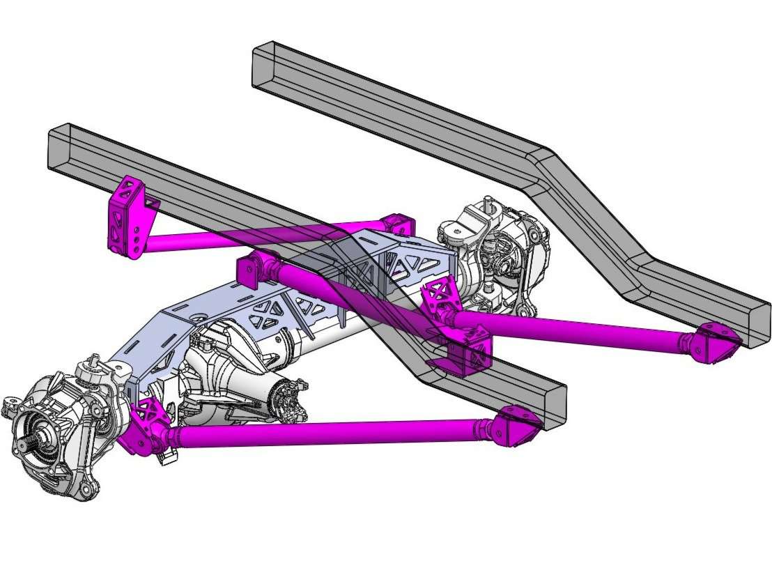 Universal 3 Link Kit (OPTION 2) – TMR Customs