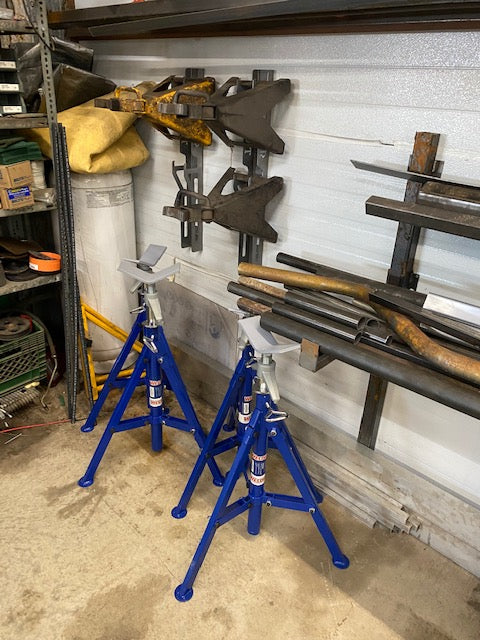 LARGE Jack Stand Storage Rack - PAIR – TMR Customs
