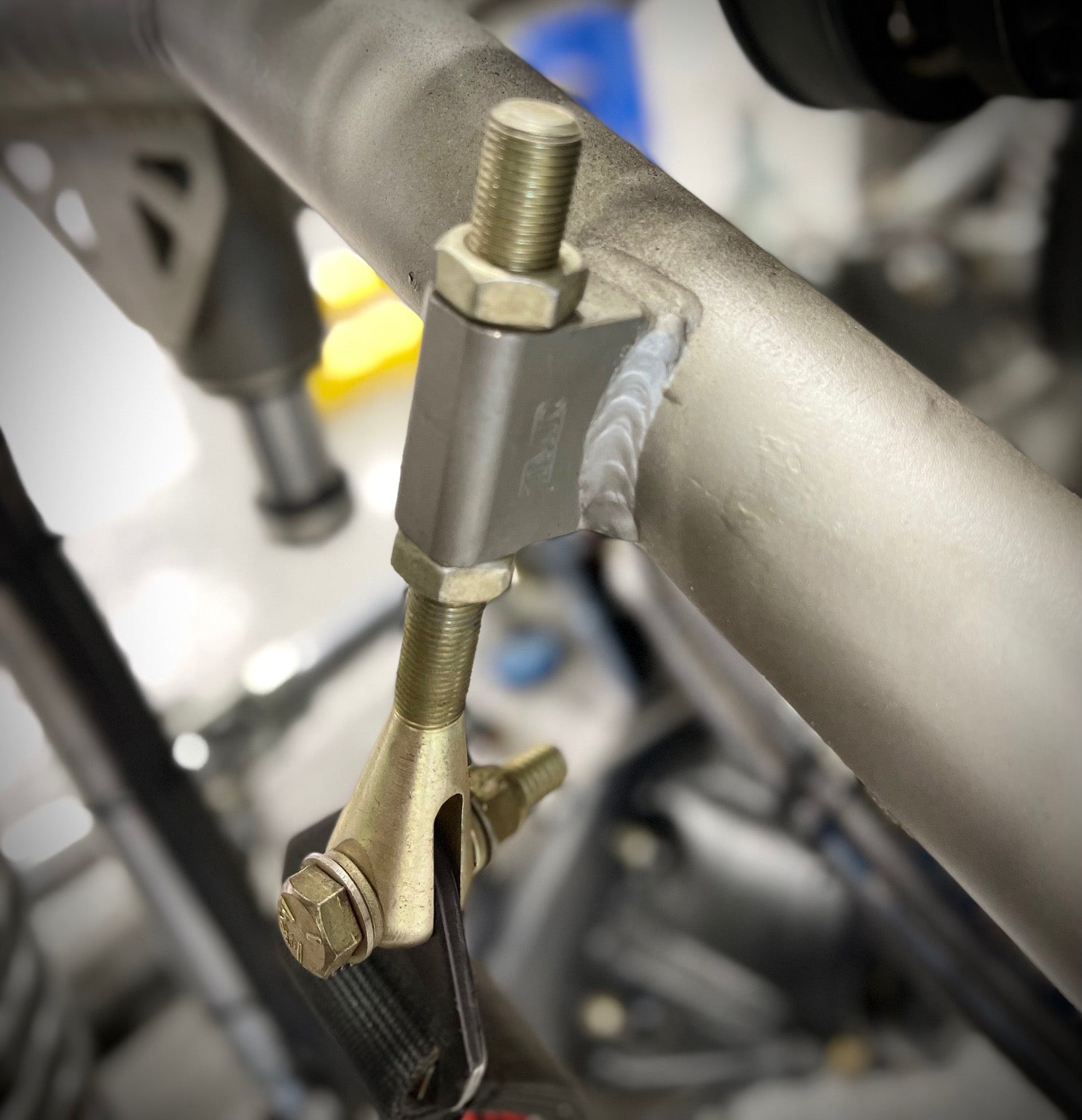 Limit Strap Clevis & Weld Block - Round Tube - Single Strap – TMR Customs