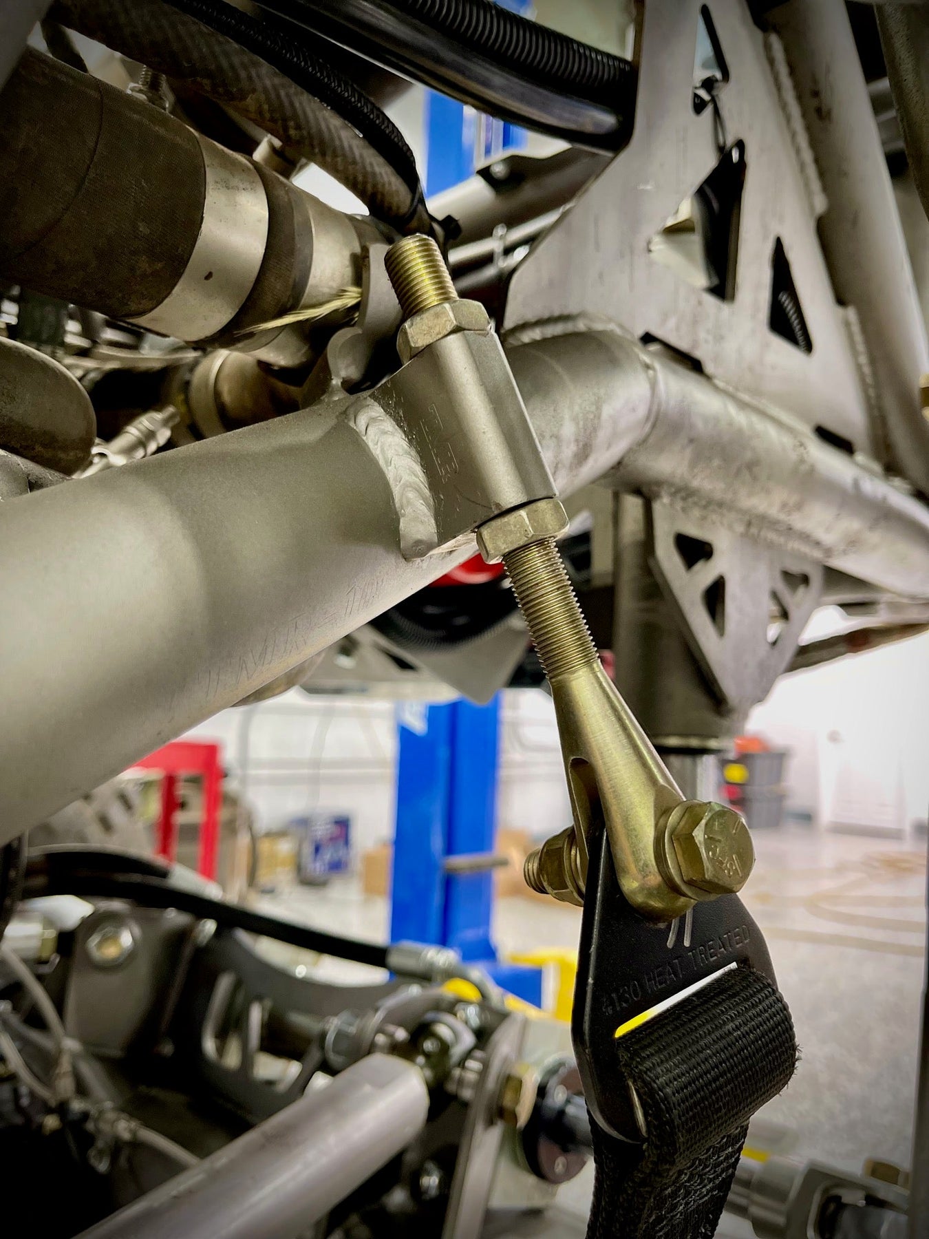 Limit Strap Clevis & Weld Block - Round Tube - Single Strap – TMR Customs