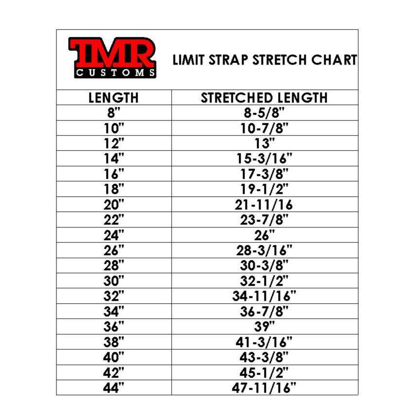 Adjustable Limit Straps - Off Road Limit Straps - TMR Customs