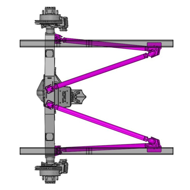 Universal Triangulated 4 Link Kit (OPTION 1) – TMR Customs