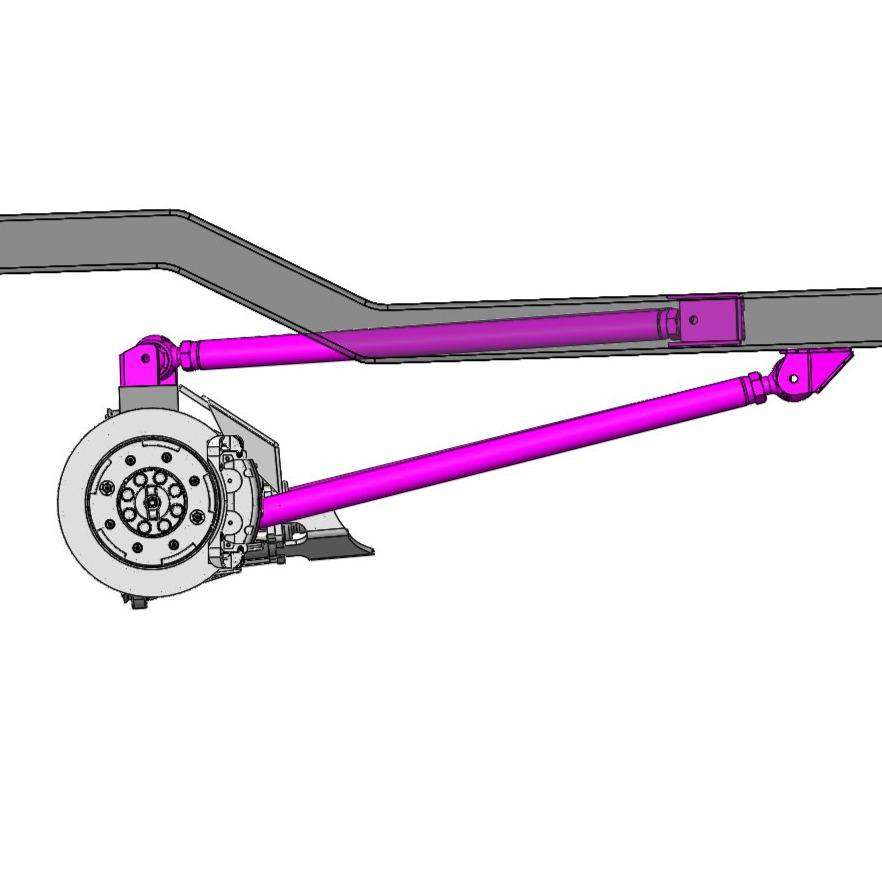 Universal Triangulated 4 Link Kit (OPTION 2) – TMR Customs