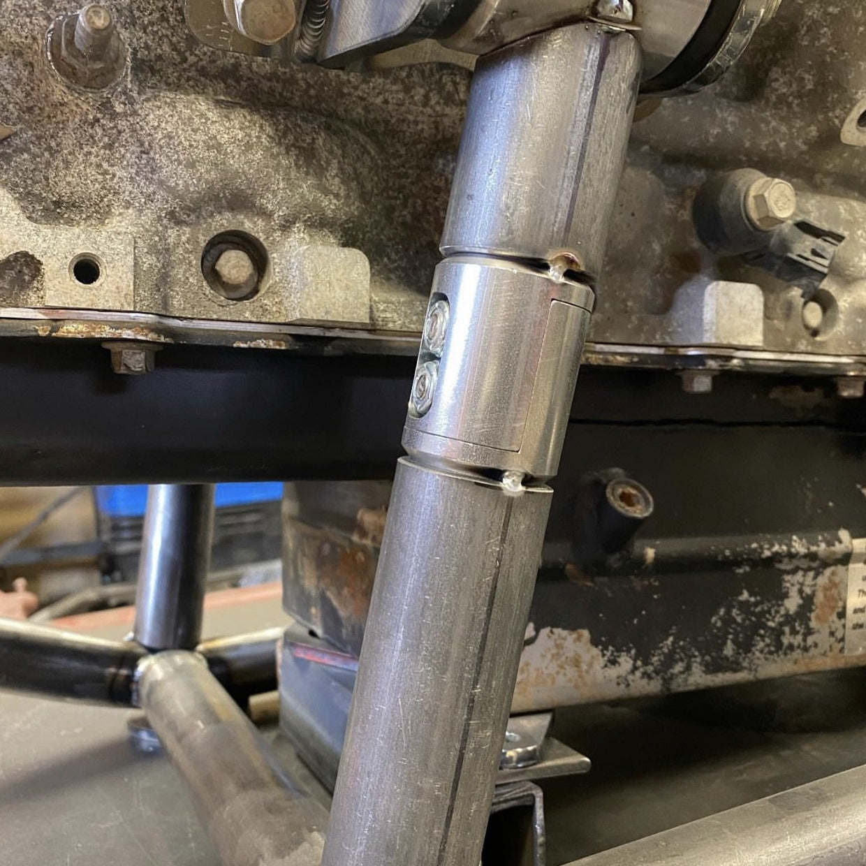 NON Interlocking ID Tube Clamp - Round - TMR Customs