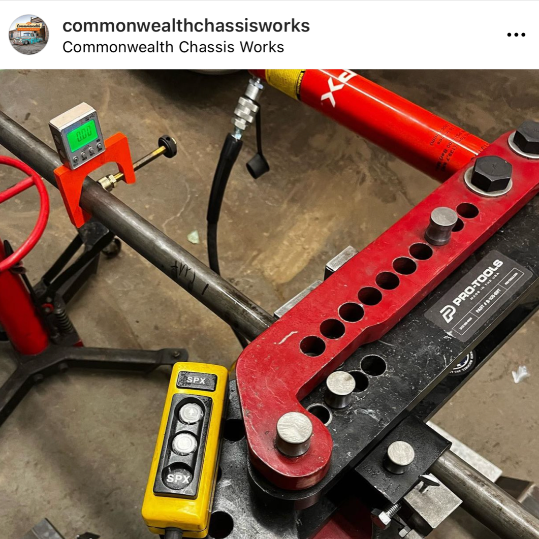 Plane of Bend Bracket/Tube Rotation Gauge – TMR Customs