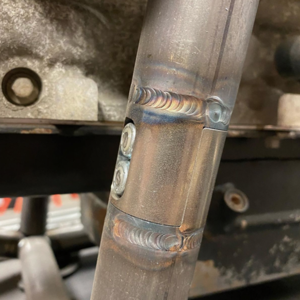 NON Interlocking ID Tube Clamp - Round - TMR Customs